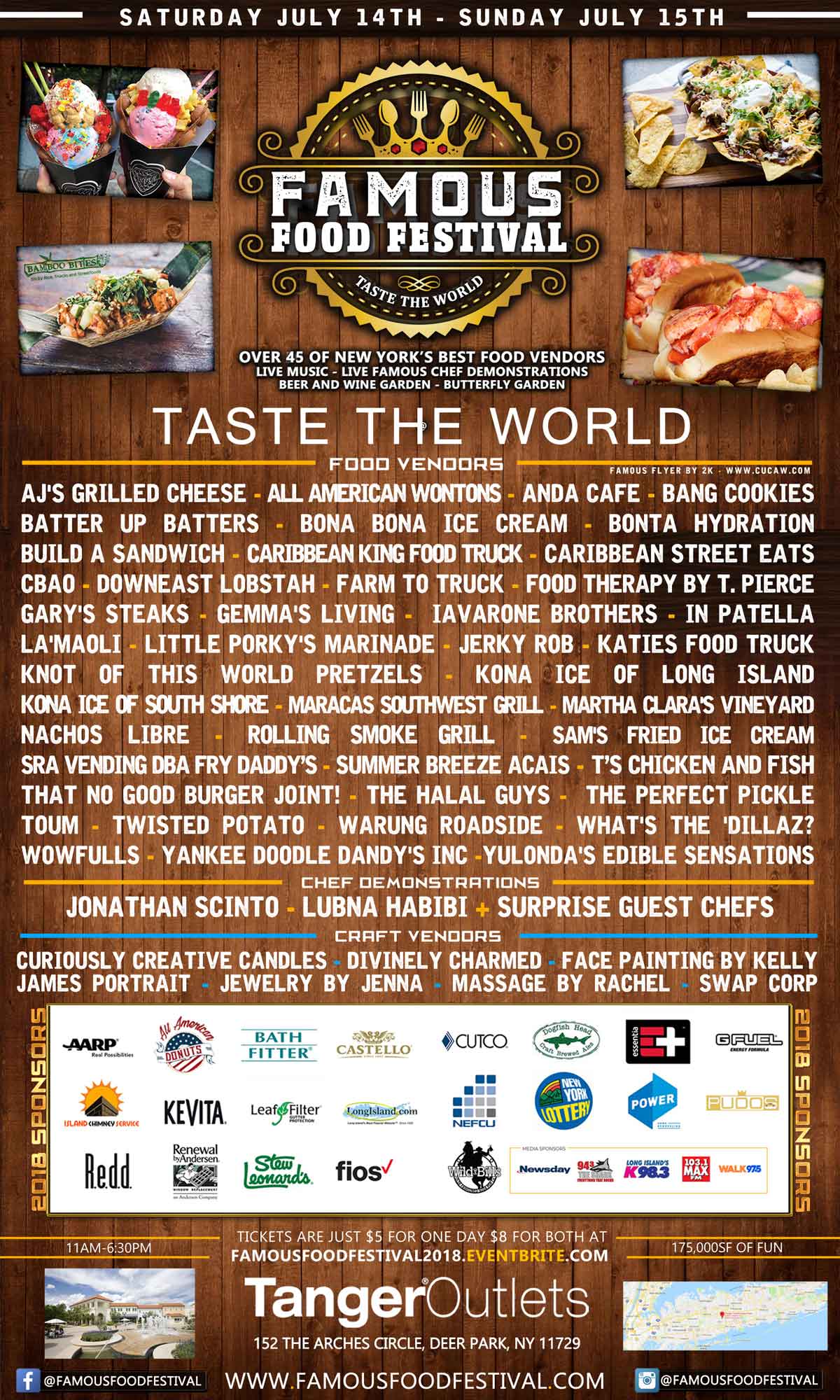 Famous Food Festival Taste The World Deer Park NY Famous Food Famous Food Festival Taste The World Deer Park NY Famous Food
